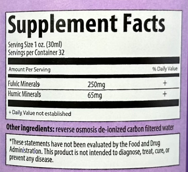 Morningstar Minerals Inner Vitality Fulvic / Humic Minerals 32 fl oz ... Morningstar Minerals Inner Vitality Fulvic / Humic Minerals 32 fl oz ...