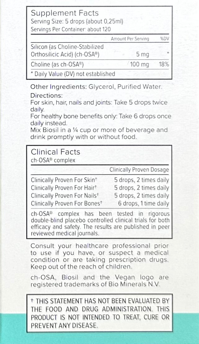 Biosil Liquid Advanced Collagen Generator – Great Earth Vitamins ...