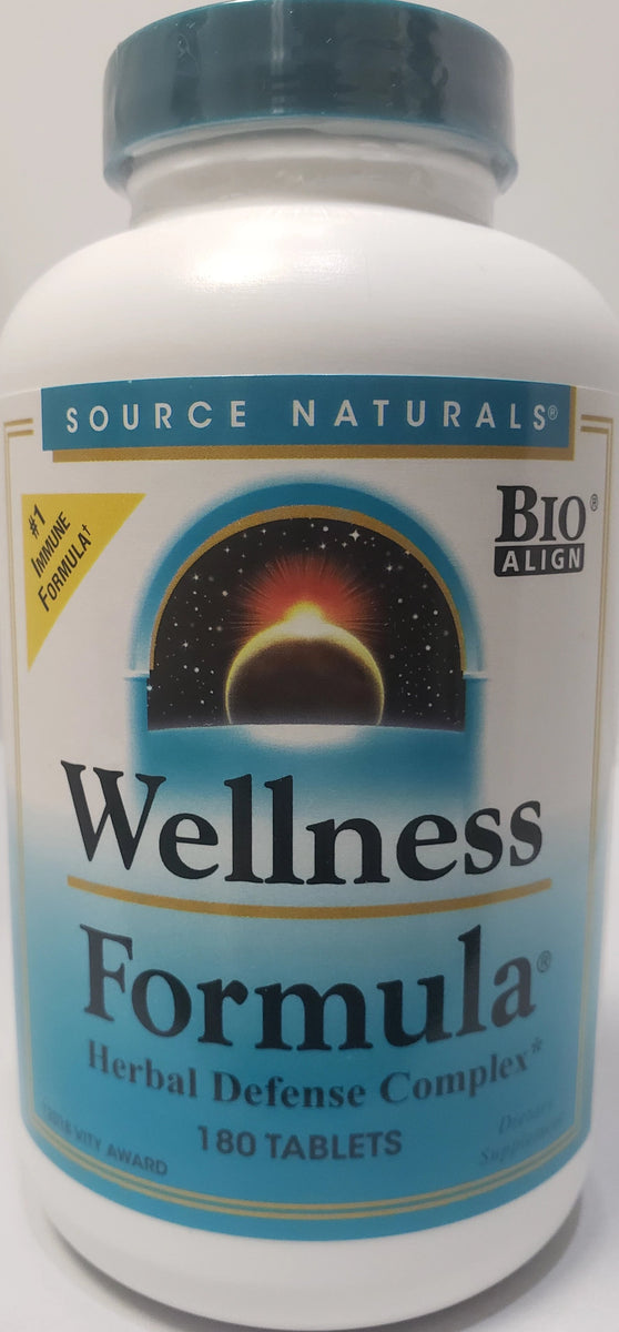 Source Naturals Wellness Formula® Tablets – Great Earth Vitamins ...
