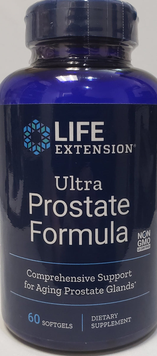 Life Extension Ultra Prostate Formula 60 softgels – Great Earth ...